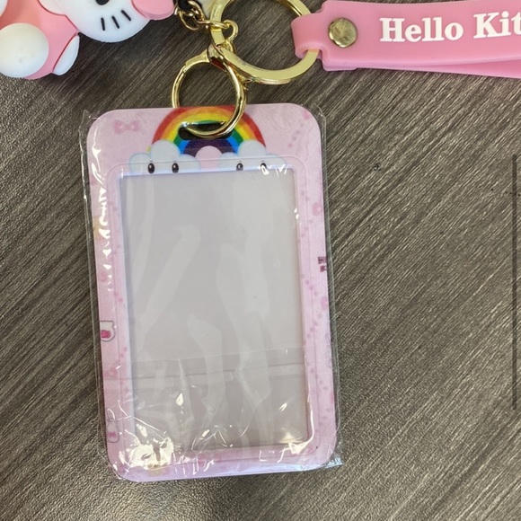 Accessories | Hello Kitty Keychain And Name Badge | Poshmark